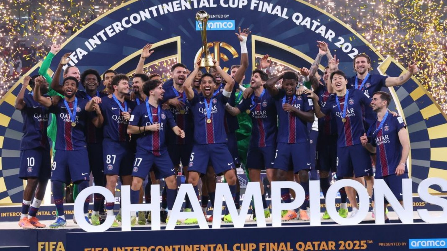 París Saint-Germain se coronó campeón de la Copa Intercontinental tras ...